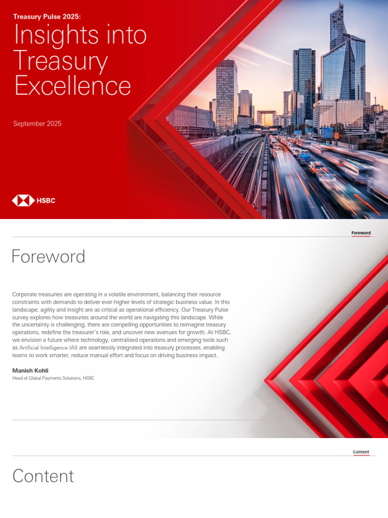 Treasury Pulse Survey Report | PDF | Banks | Enterprise Resource Planning