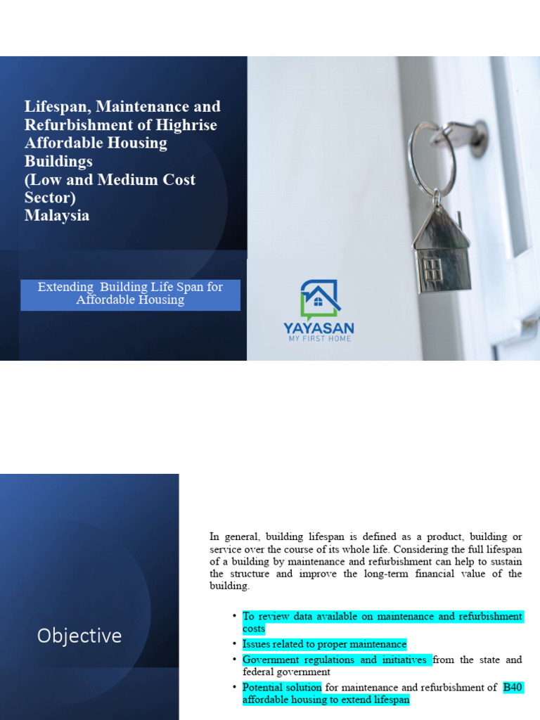 02 Extending Building Life Cycle Maintanance Refurbishment Cost | PDF