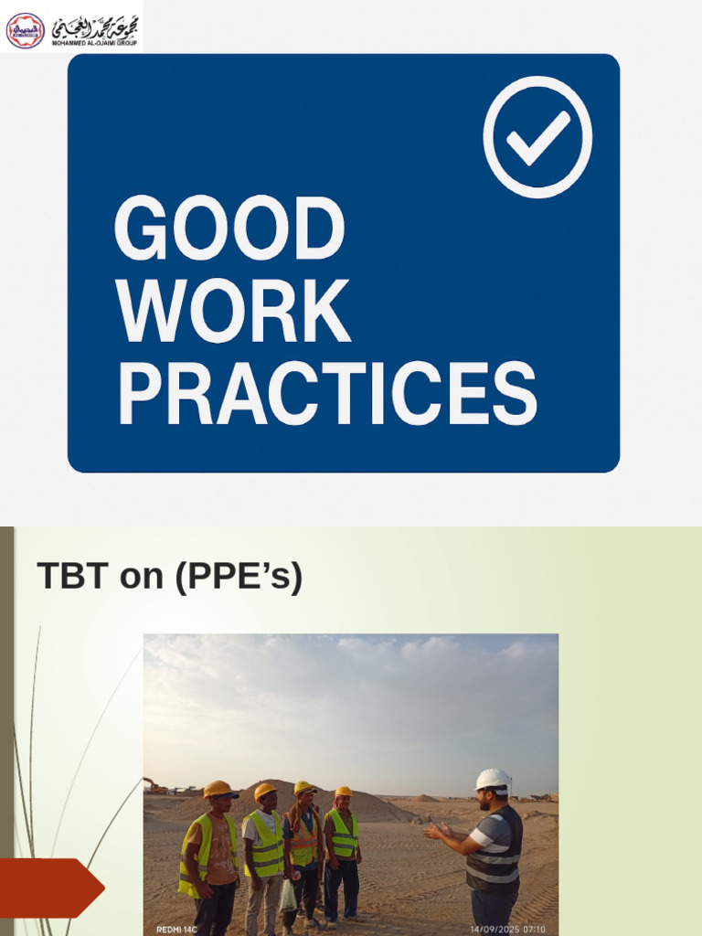 Presentation of Good Work Practices. (2) | PDF