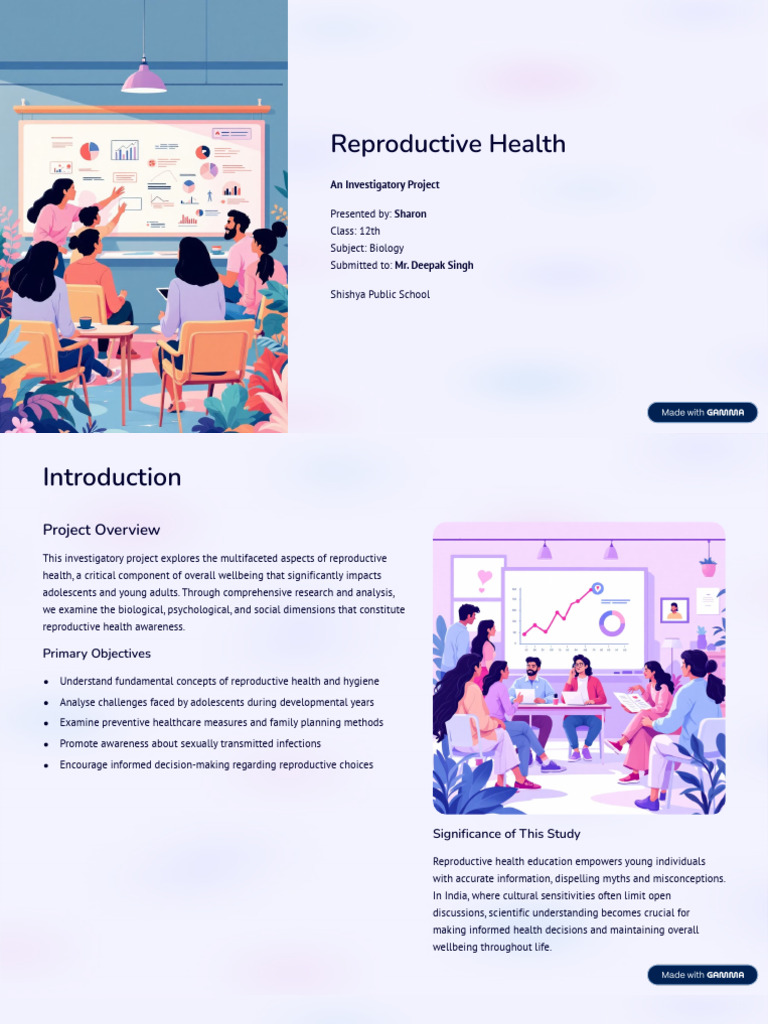 Reproductive-Health | PDF | Birth Control | Menstrual Cycle