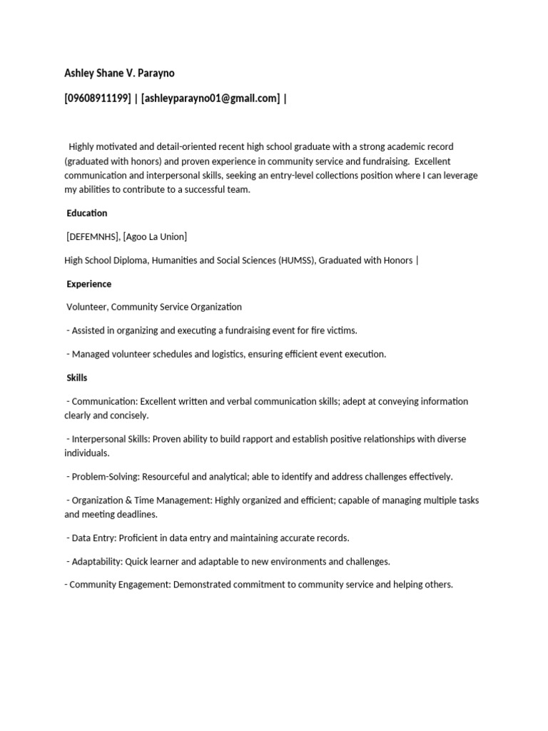 Ashley Shane V.-Wps Office | PDF