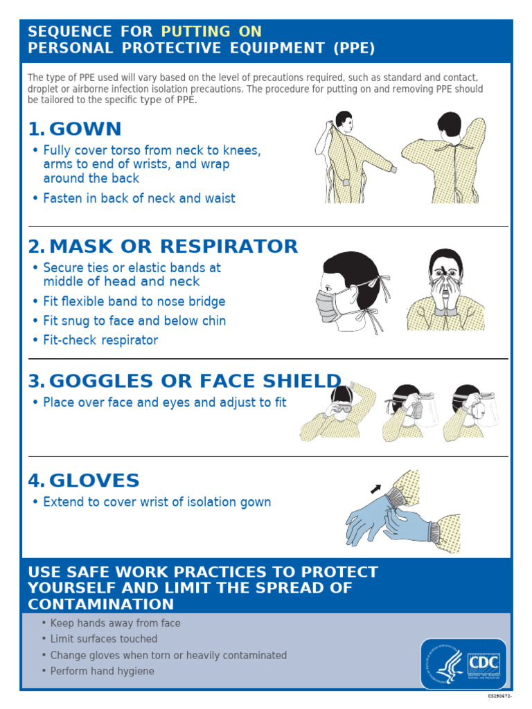Toolkits PPE Sequence P | PDF | Personal Protective Equipment | Clothing