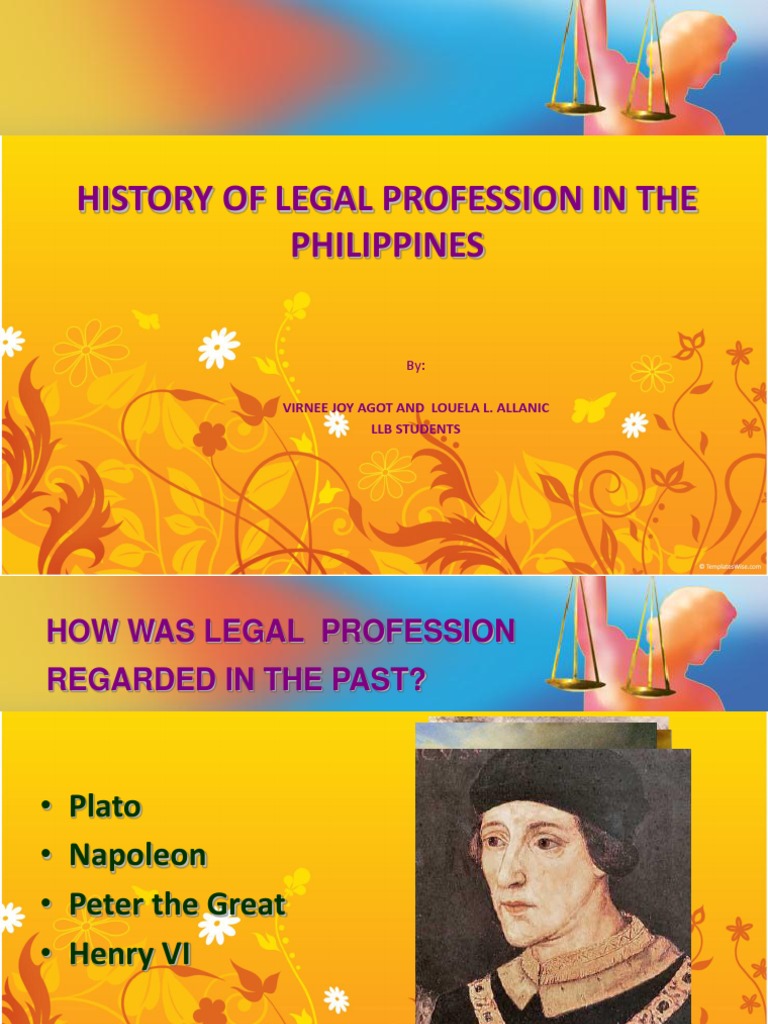 1 - History of Legal Profession | PDF | Legal Education | Barrister