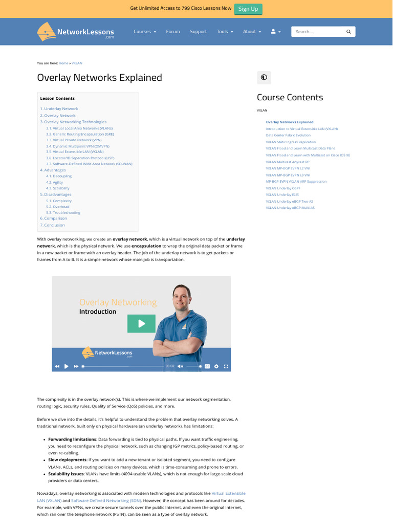 Understanding Overlay Networking Basics | PDF | Computer Network ...
