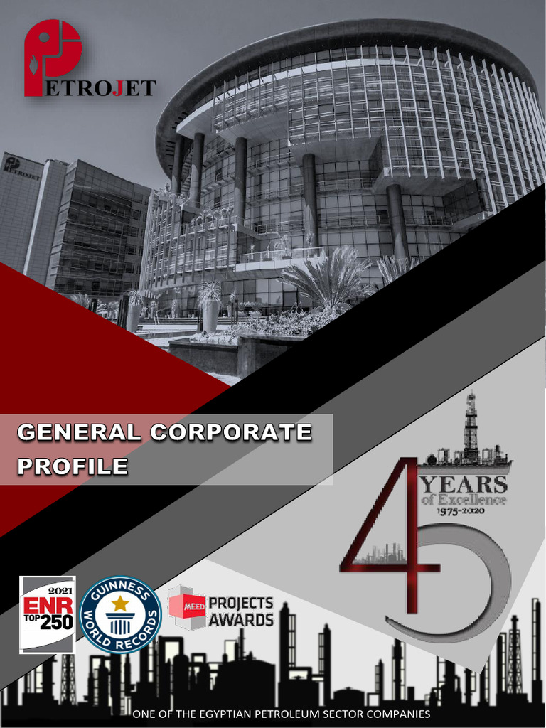 PETROJET General Profile | PDF | Egypt | Crane (Machine)