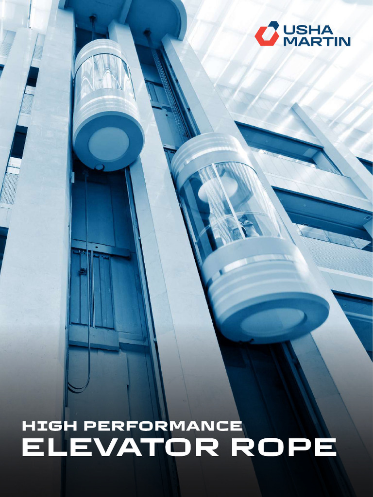Usha Martin Elevator-rope-brochure | PDF