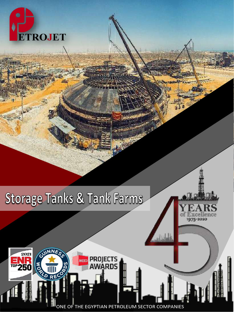 Egyptian Petroleum Storage Tanks Overview | PDF | Hydrocarbons | Fossil ...