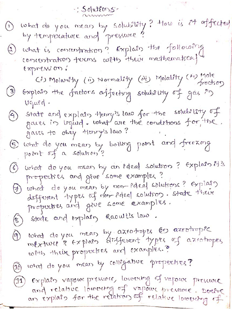 CHSE Class XII Holiday Homework | PDF