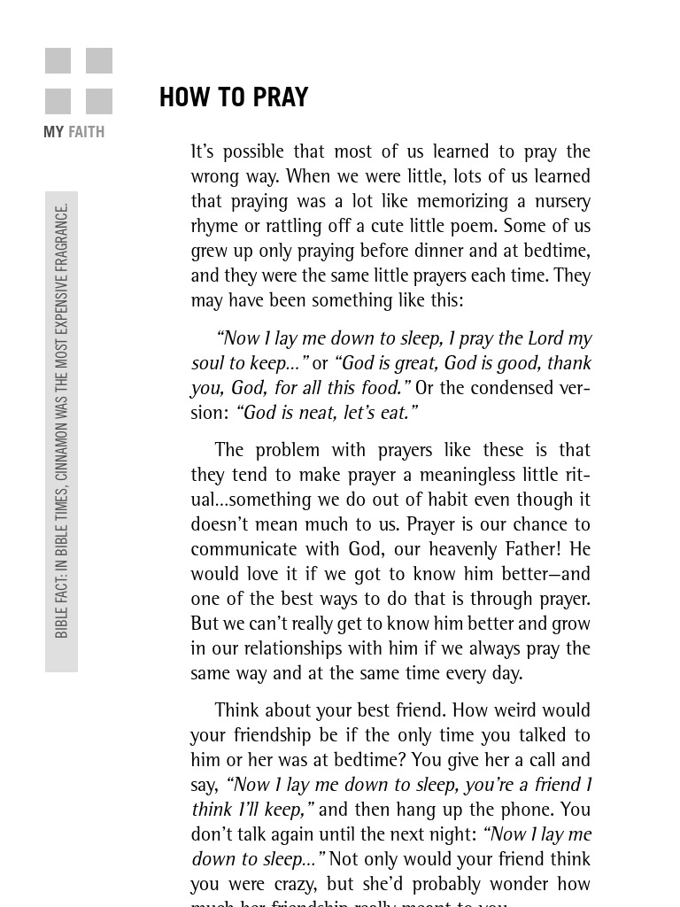 How To Pray | PDF | Prayer | Religious Behaviour And Experience