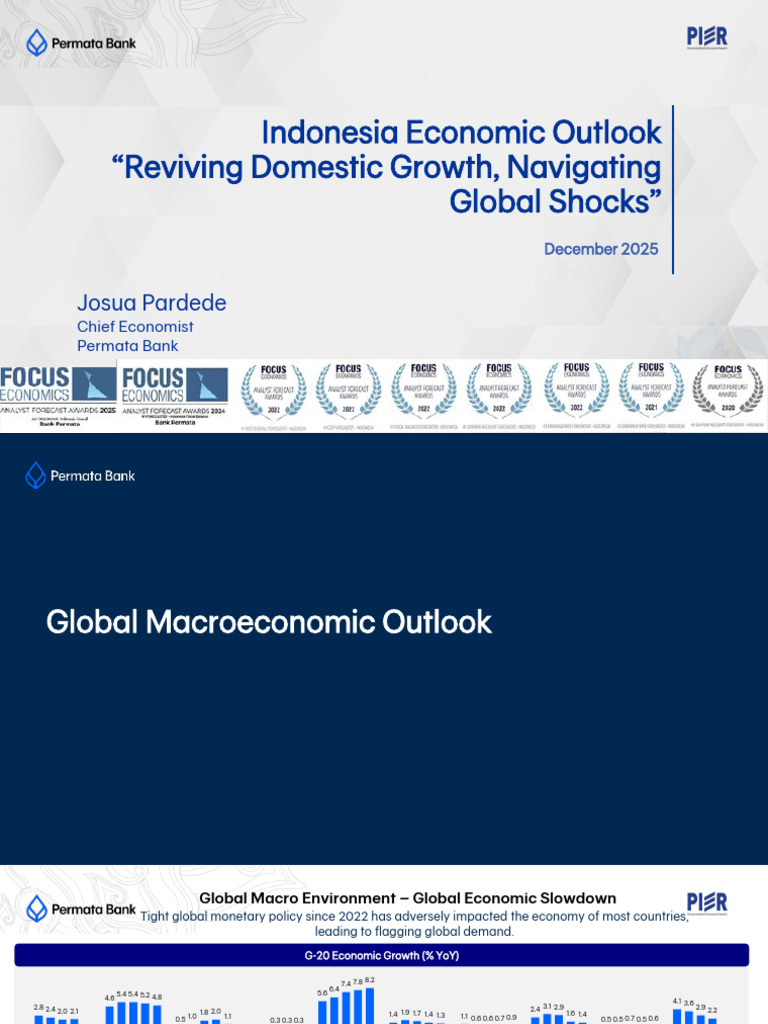 2026 Economic & Market Outlook_PWMII_Josua Pardede | PDF | Economies ...