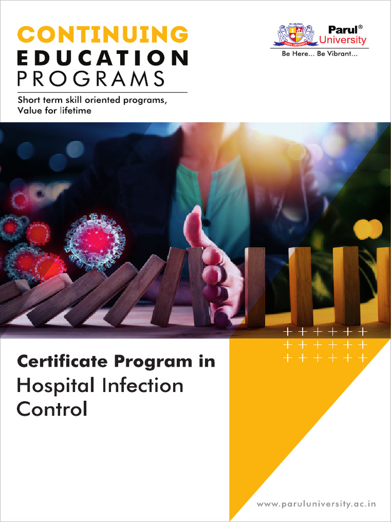 Certificate Program in Hospital Infection Control (2) | PDF