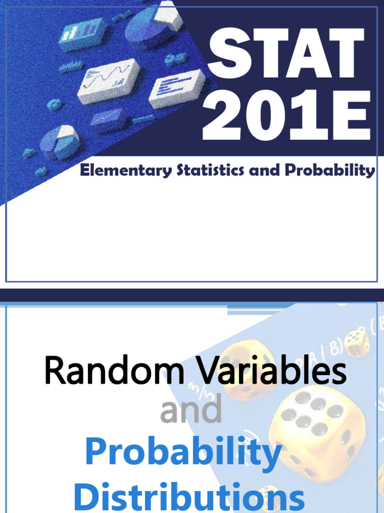 Random Variables and Probability Distributions (1) | PDF | Probability Distribution | Random ...