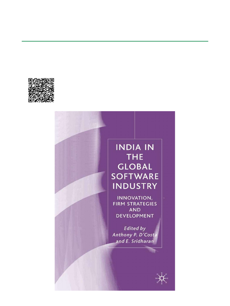 India in the Global Software Industry Innovation, Firm Strategies and ...