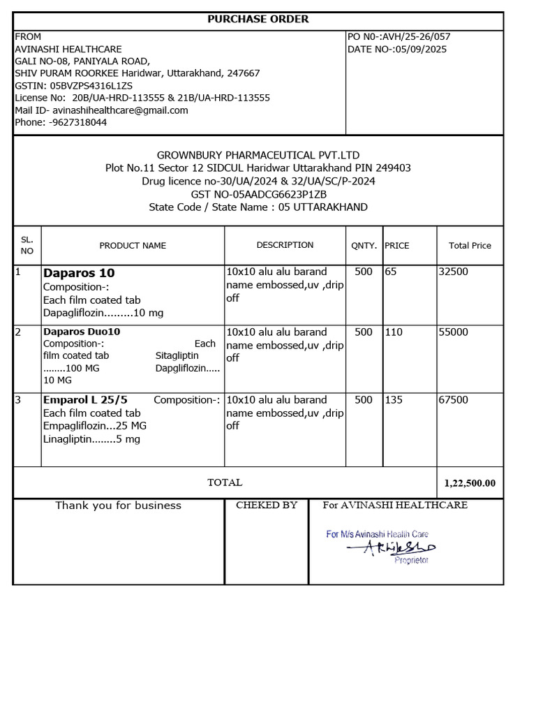 Pharmaceutical Product Pricing List | PDF