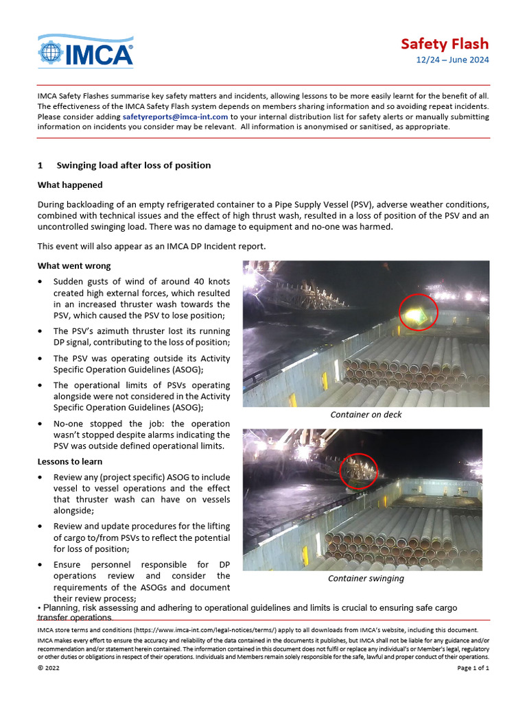 SF-12-24-Swinging Load After Loss of Position | PDF | Safety