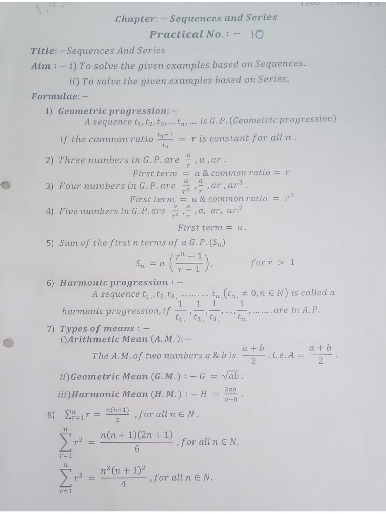 Maths Practical | PDF