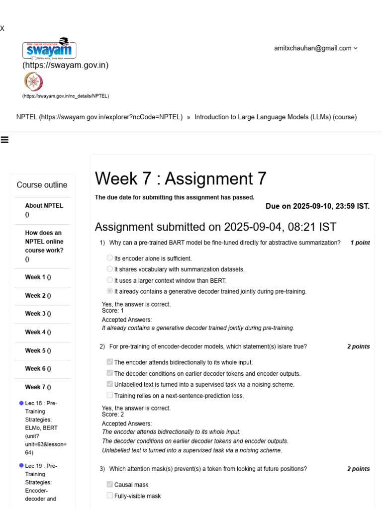 Introduction to Large Language Models (LLMs) - - Unit 9 - Week 7 | PDF | Machine Learning ...
