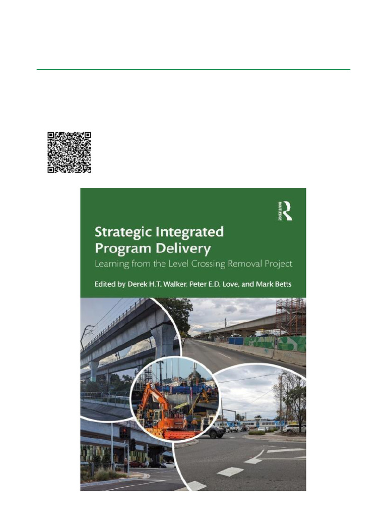 Strategic Integrated Program Delivery Learning from the Level Crossing ...