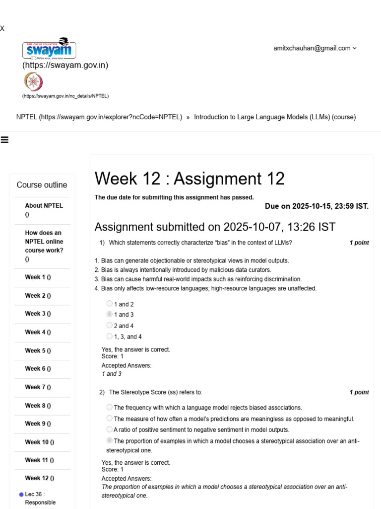 Introduction to Large Language Models (LLMs) - - Unit 14 - Week 12 | PDF | Human Communication ...