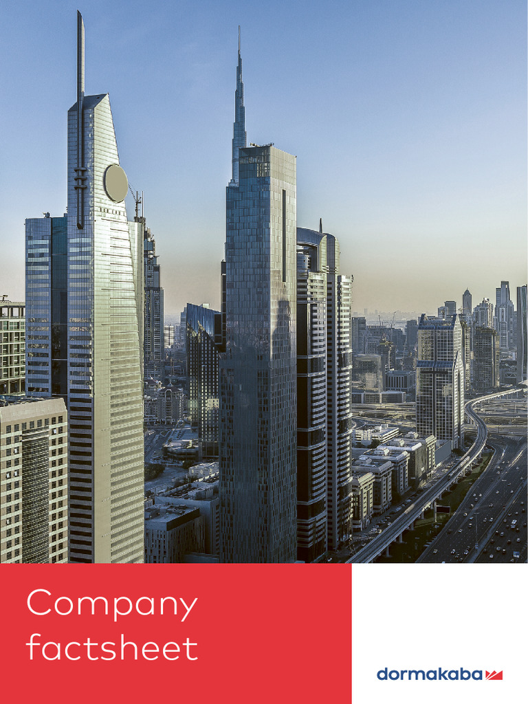 dormakaba Access Solutions Overview | PDF | Innovation | Brand