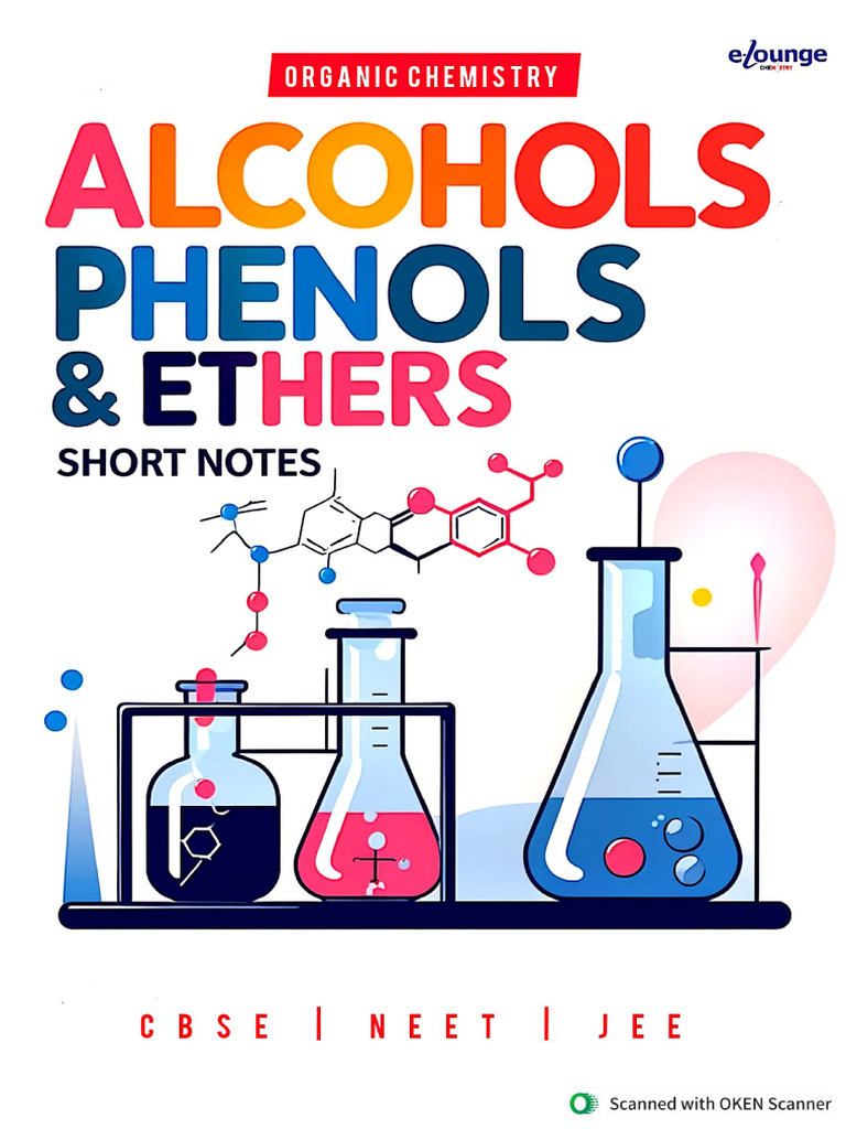 Alcohols Phenols & Ethers (Organic Chemistry) | PDF