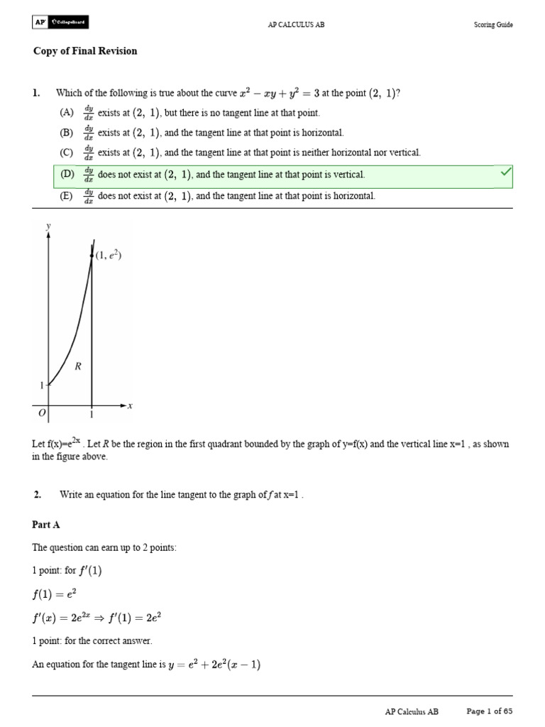 Final Revision | PDF | Function (Mathematics) | Real Number