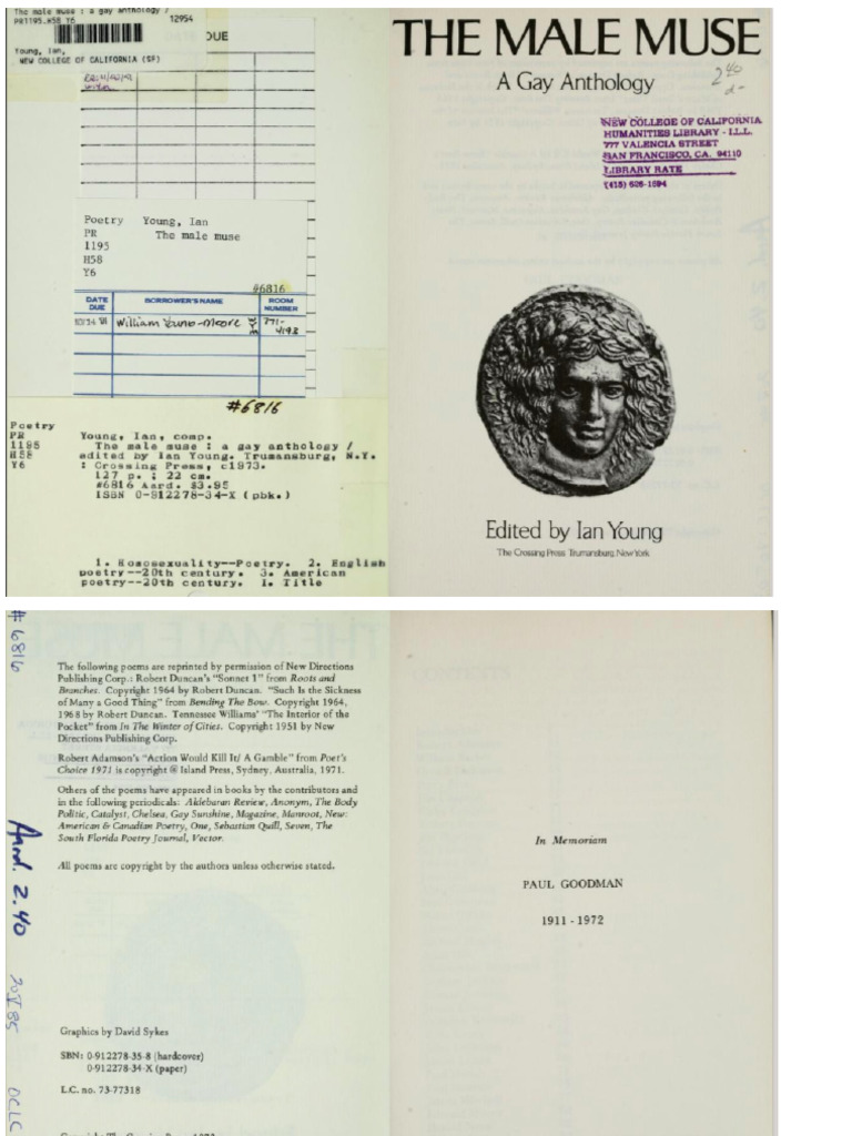 The Male Muse | PDF