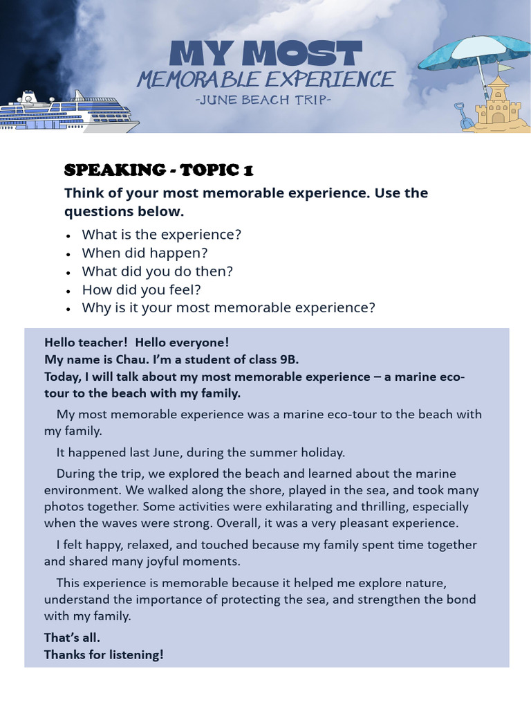 Poster June Beach Trip | PDF
