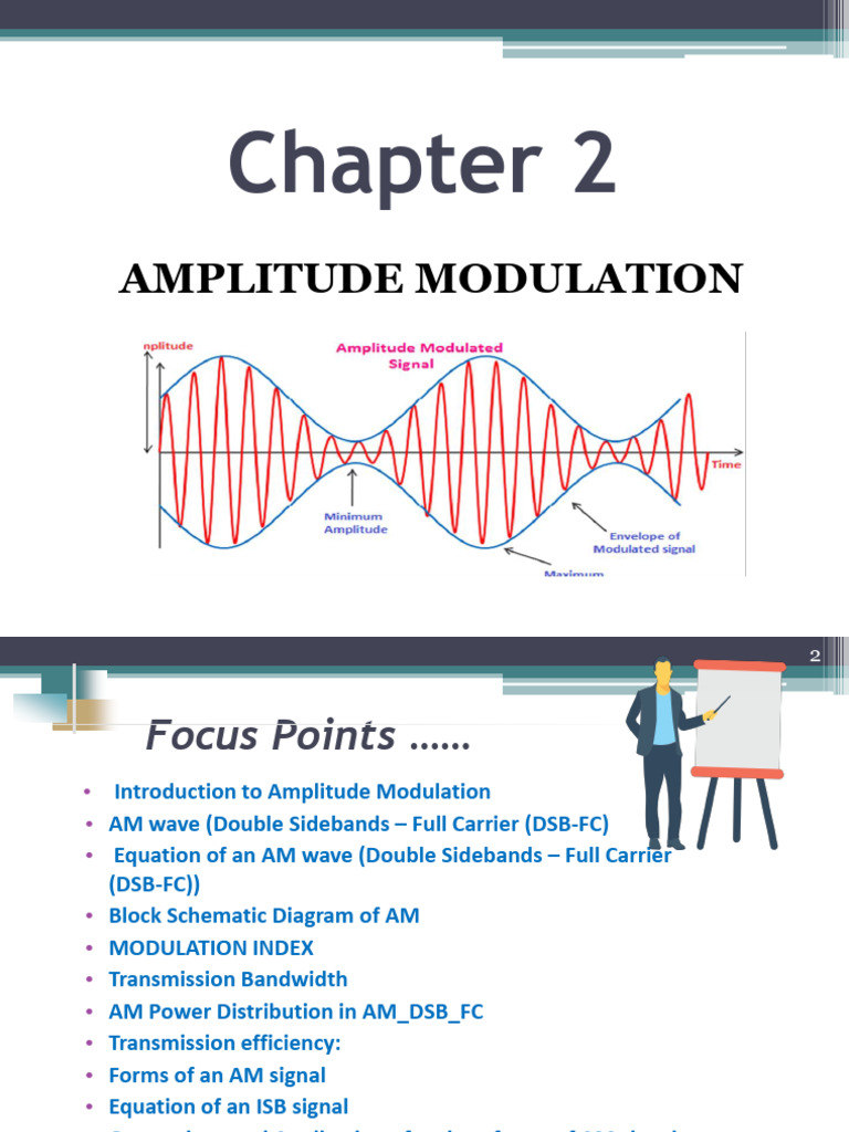 Chapter 2 Amplitude Modulation | PDF | Frequency Modulation | Detector ...