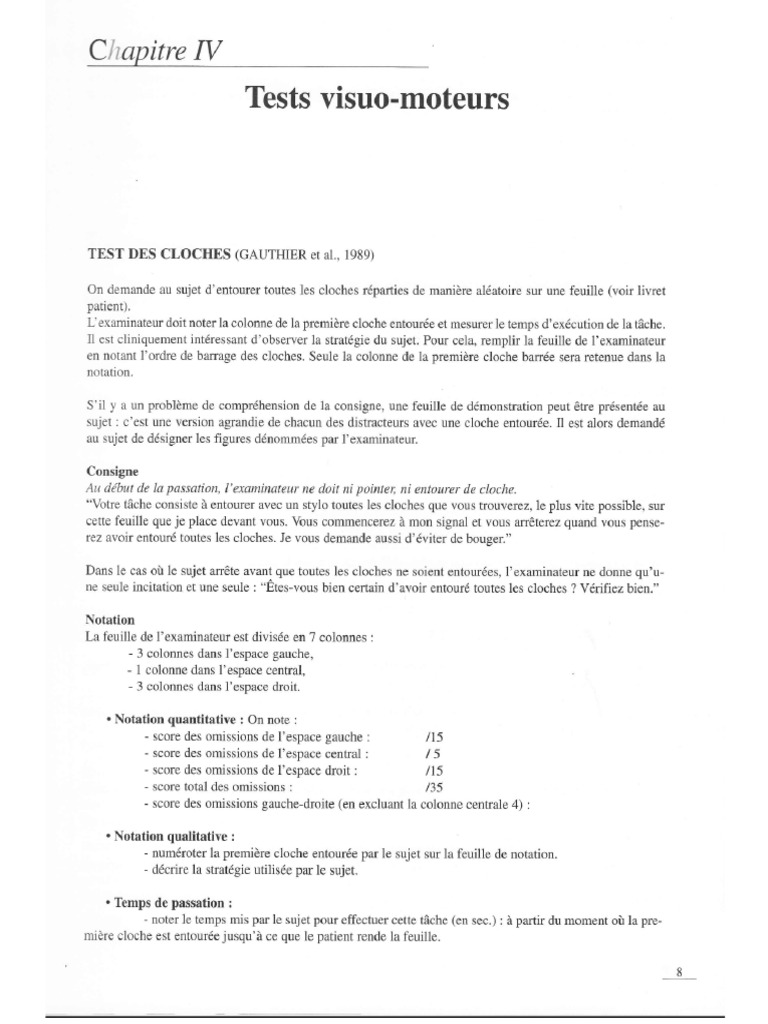 Cloches Consignes Et Cotation | PDF