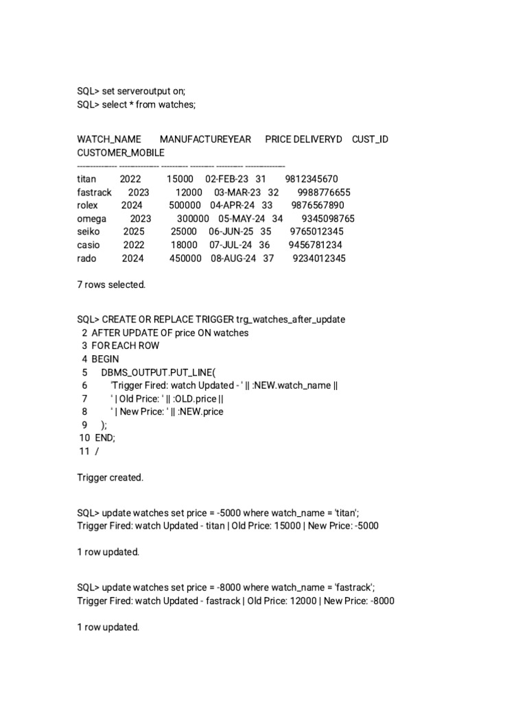 Trigger Watches | PDF | Clock | Fashion Accessories