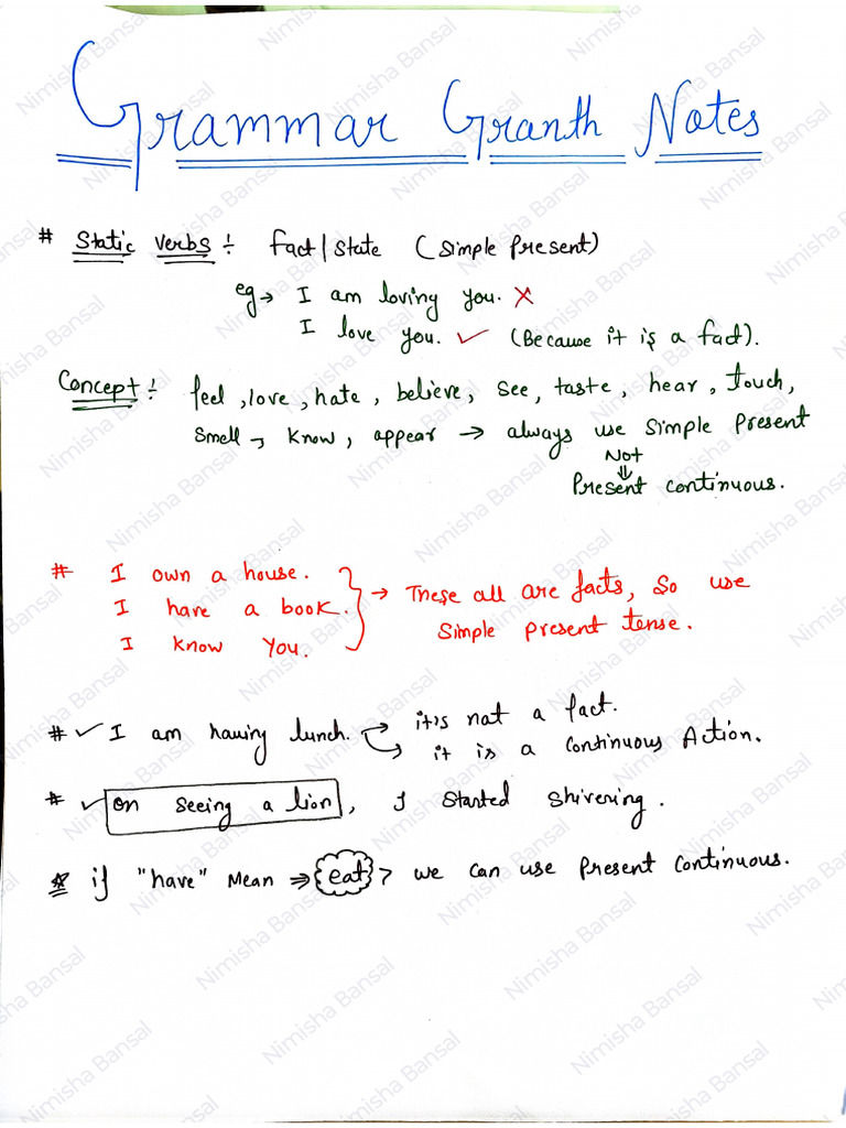 Grammar Granth (HRN - 3) . | PDF