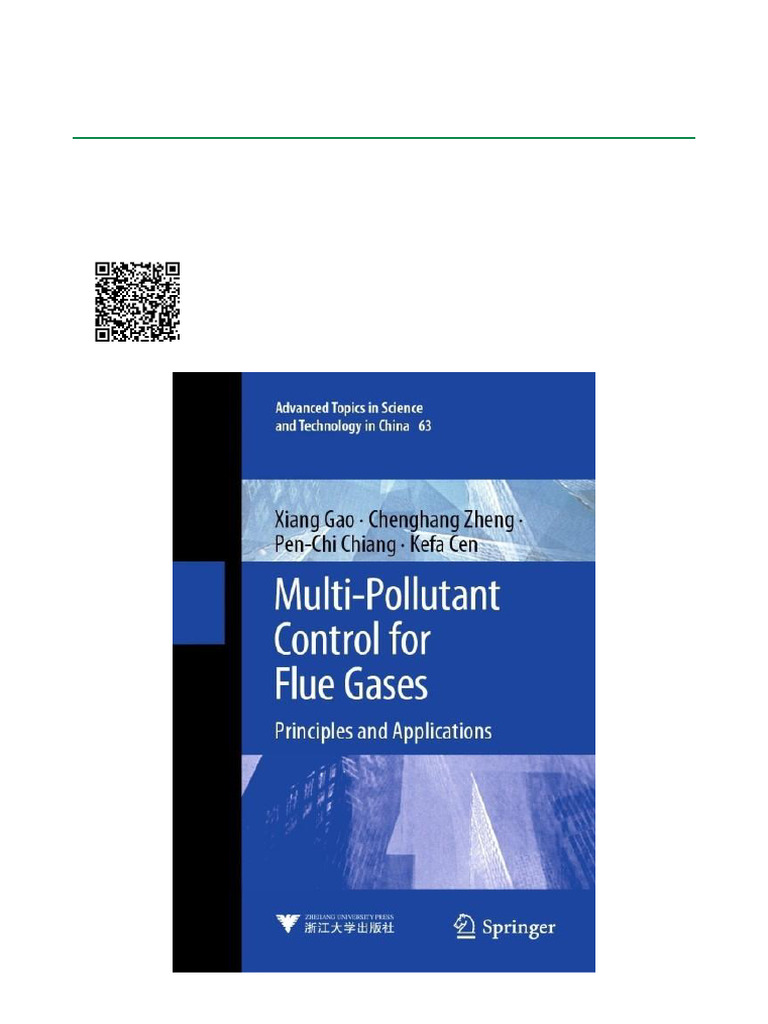 Multi Pollutant Control for Flue Gases Principles and Applications ISBN ...