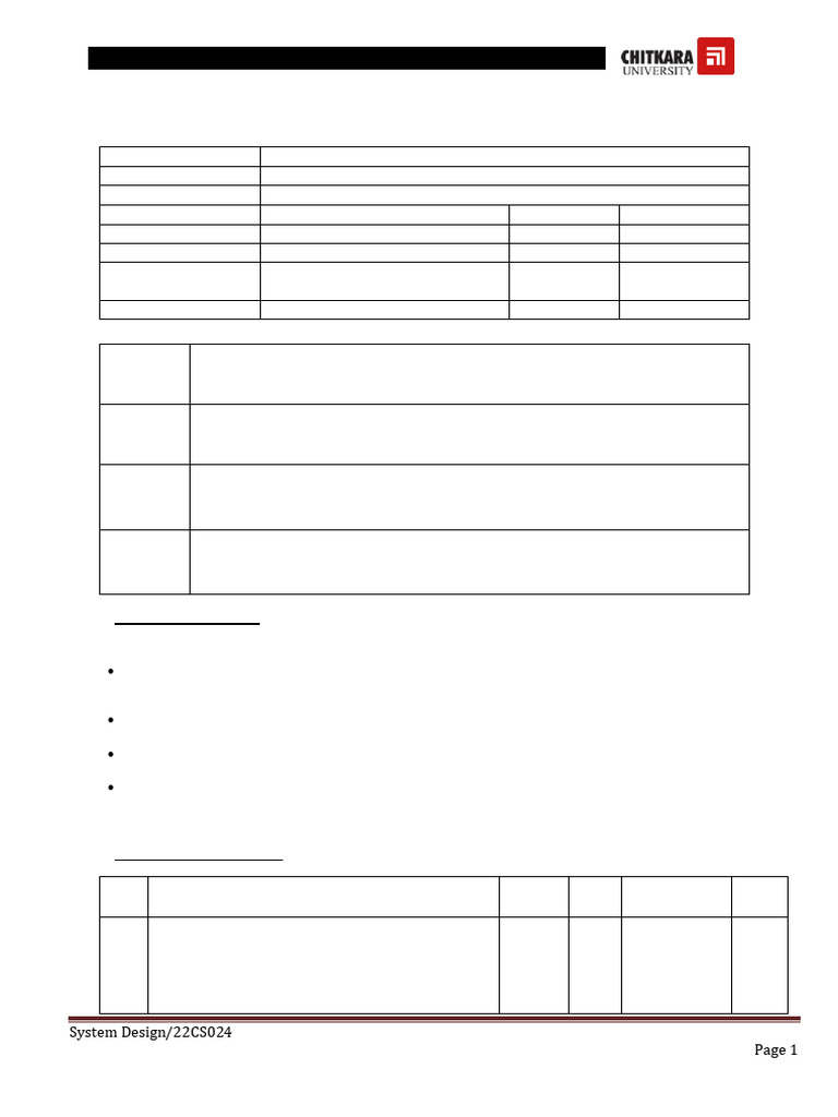 System Design | PDF | Databases | Database Design