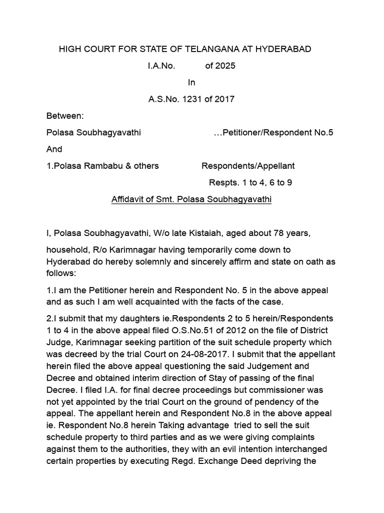 polasa.docx (2) | PDF | Appeal | Separation Of Powers