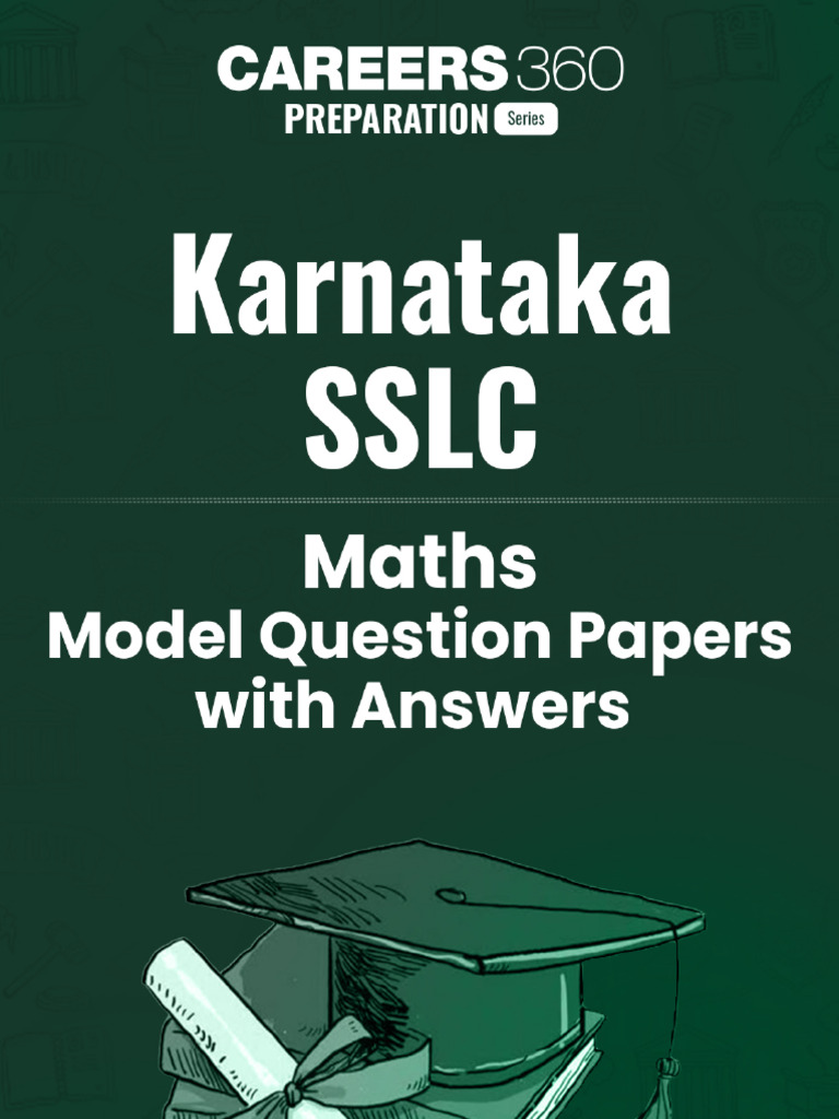 Karnataka SSLC Mathematics Model Paper 2025 | PDF | Circle | Area