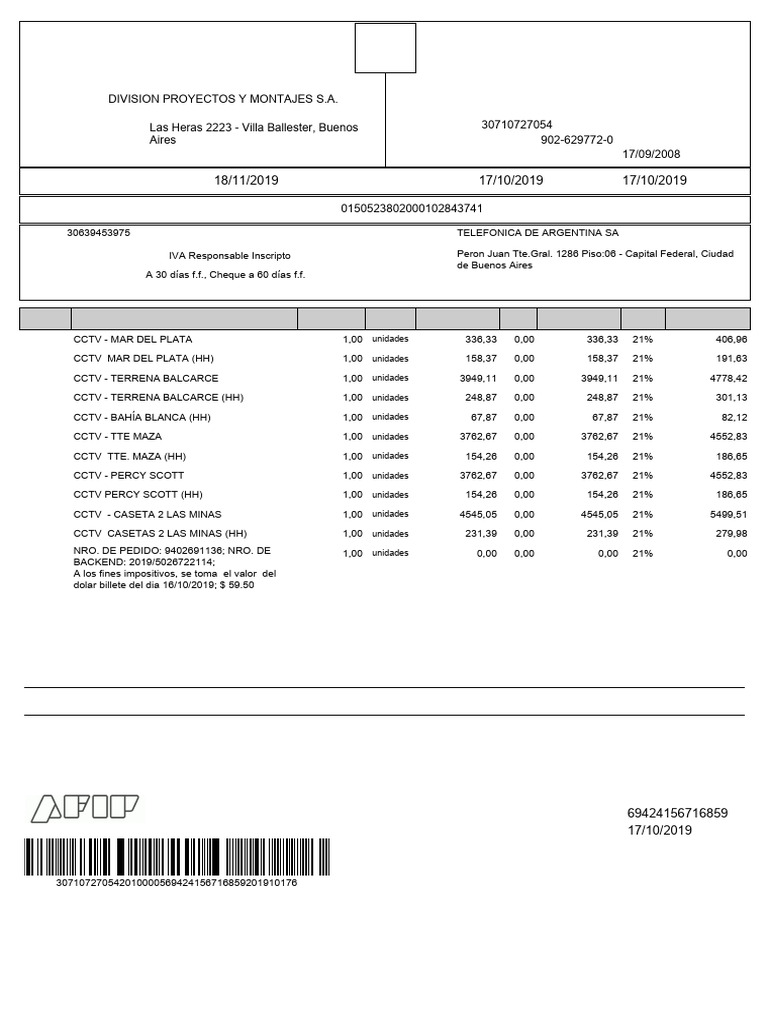 Fce_00005_00000002 Telefonica de Argentina | PDF | Dólar de los Estados ...