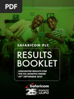 Safaricom PLC Annual Results 2025 | PDF | Dividend | Equity (Finance)