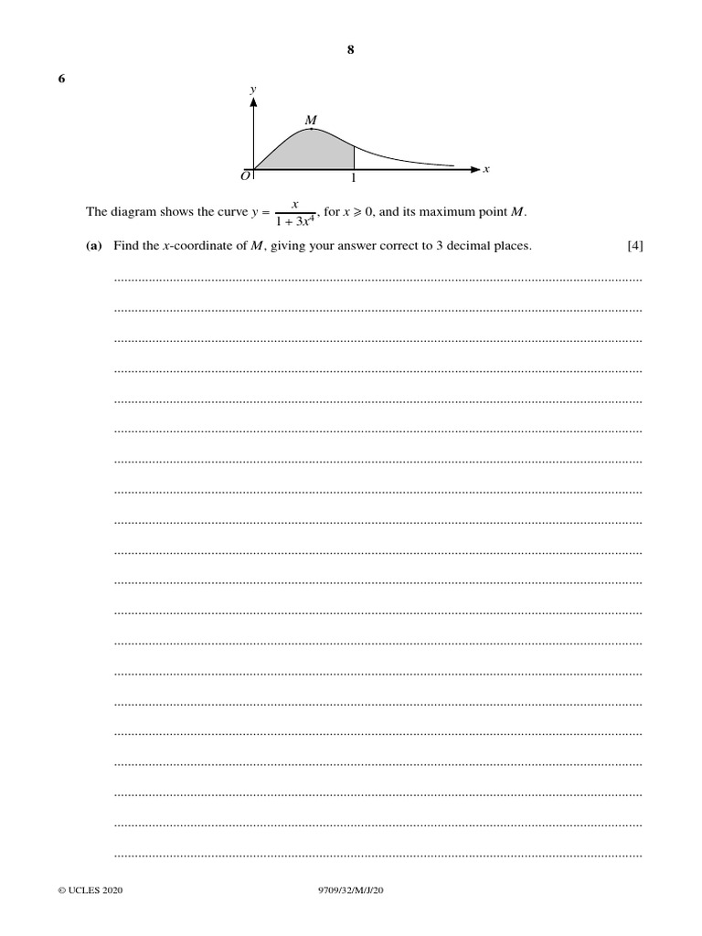 A Level Integration | PDF | Equations | Subtraction