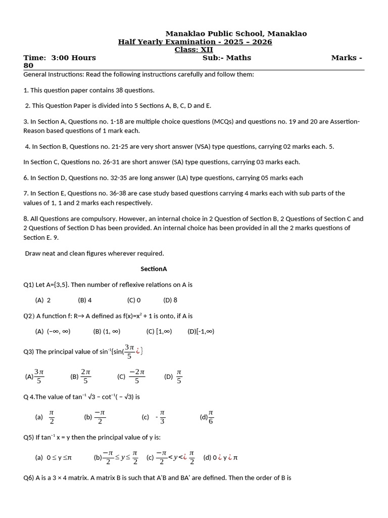 HYE 12 | PDF | Integral | Function (Mathematics)