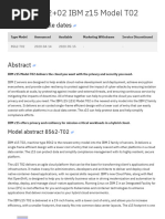 Overview of IBM Z Mainframe Models | PDF | Computer Engineering ...