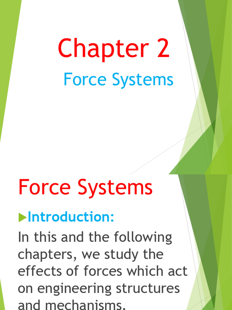 Understanding Force Systems in Engineering | PDF | Force | Euclidean Vector