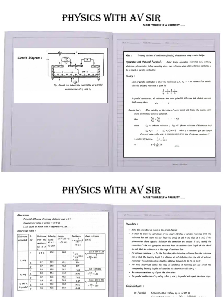 Physics Learning with AV Sir | PDF