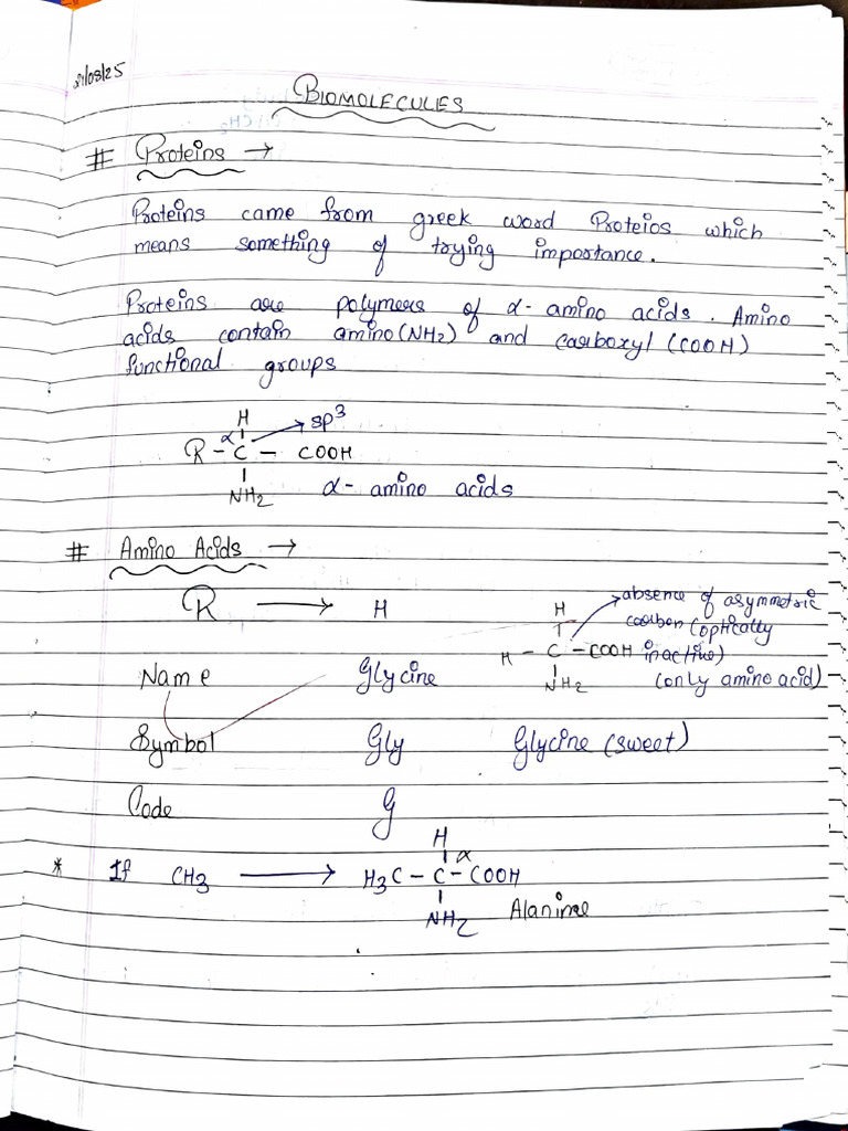 biomolecules (1) | PDF | Organic Acids | Chemistry