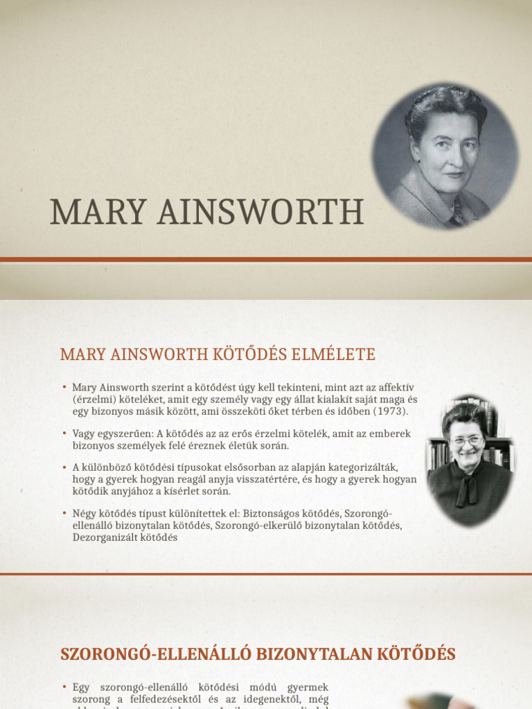 Mary Ainsworth | PDF