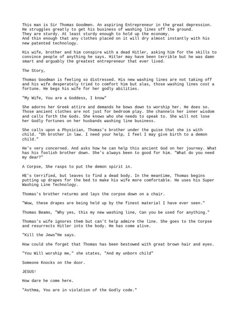Absurdist Narrative | PDF