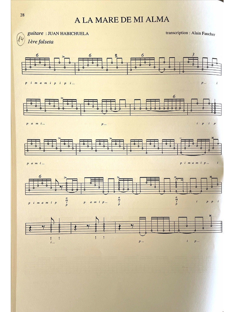10 Falsetas Alain Faucher - Soleá Por Medio, Soleá Por Bulería | PDF
