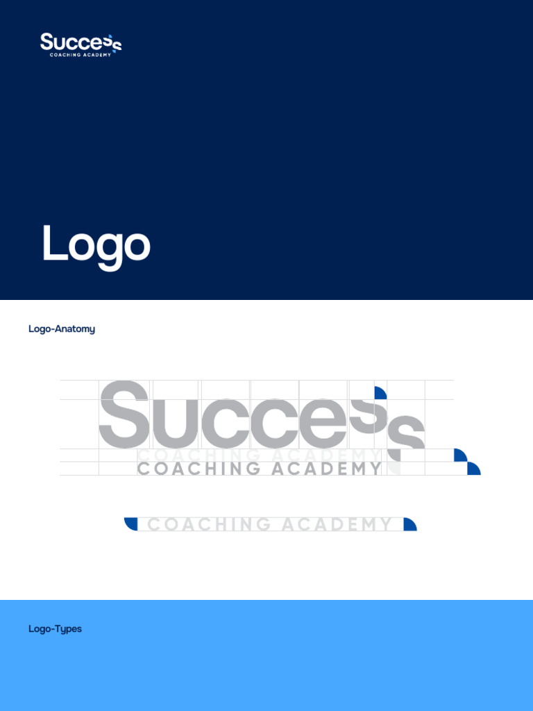 Success Coaching Academy Visual Identity | PDF