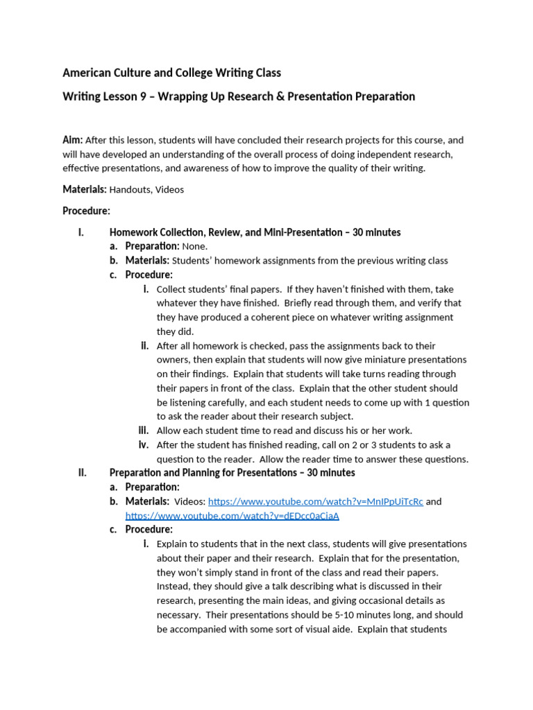 College Writing - LP 9 | PDF | Essays | Question