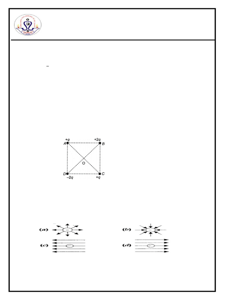 MCQ _Class XII_ Physics | PDF | Voltage | Electric Current